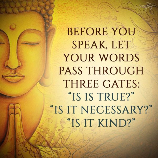 Rumi’s The Three Gates of Speech